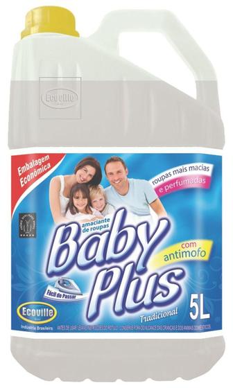 Amaciante Baby Plus Tradicional 5L - Ecoville - Amaciante - Magazine Luiza