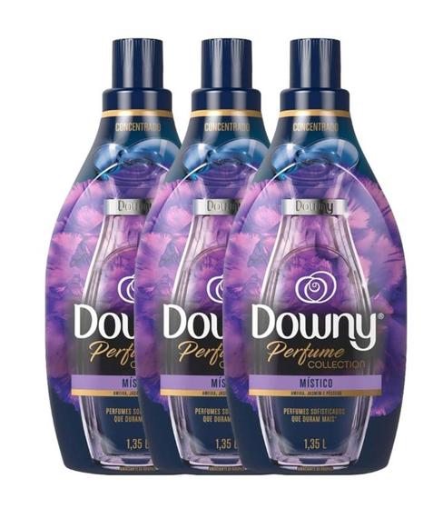 Amaciante Concentrado Downy Perfume Collection Místico 1,35L - 3 ...