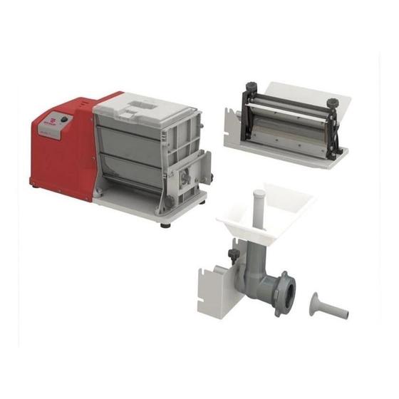 Amassadeira Semi Rapida Com Extrusora E Moedor 3Kg Aeli-310 Style 127V ...