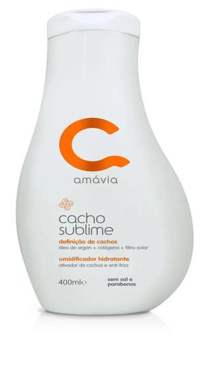 Amávia Cachos Sublime - Umidificador Hidratante 400ml - Umidificador de Cachos - Magazine Luiza