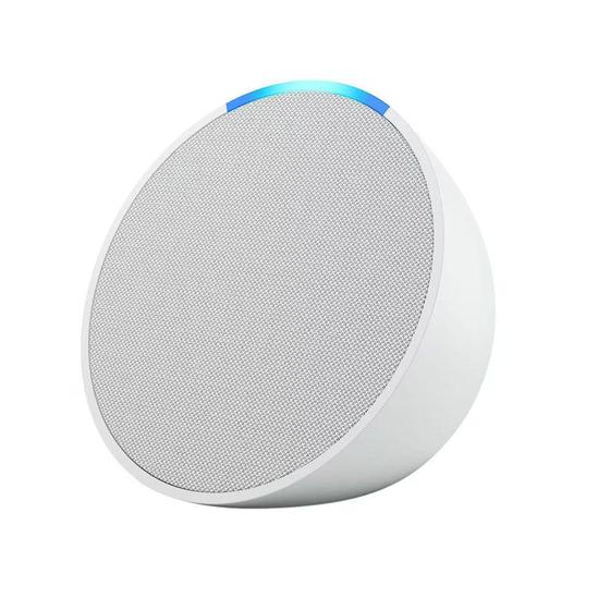 Amazon Alexa Echo Pop Branco - Smart Speaker / Caixa de Som - Magazine Luiza