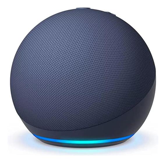 Amazon echo dot 5th gen com assistente virtual alexa deep sea blue110v/240v - Smart Speaker ...