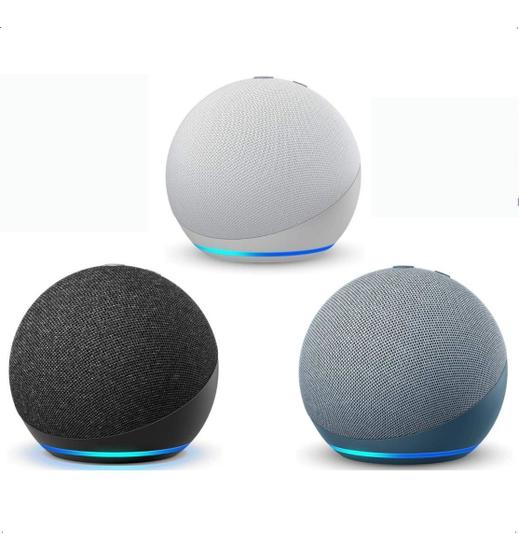 Amazon Echo Dot Original 4 Geração com assistente virtual Alexa ...