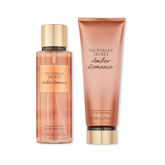 Amber Romance Victoria's Secret - Kit Body Splash 250ml + Creme 236ml ...