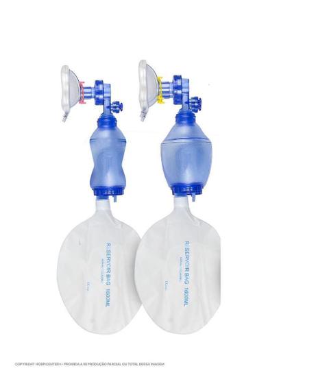 Ambu Reanimador Ressuscitador Manual Pediátrico E Neonatal ...