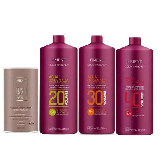 Amend Po Luxe Creations 300g e Oxigenada 20v 30v 40v 950ml ...