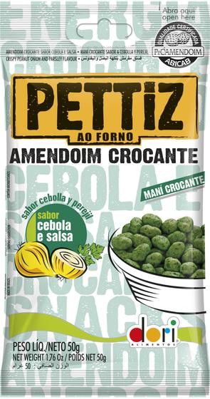 AMENDOIM PETTIZ CROC CEBOLA/SALSA 50GR com 5 unidades - Amendoim ...