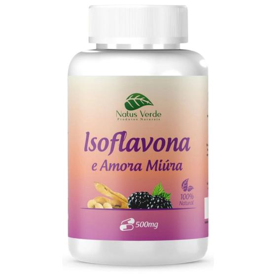 Amora com Isoflavona 100 Cápsulas 500mg - Natusverd - Fitoterápicos ...