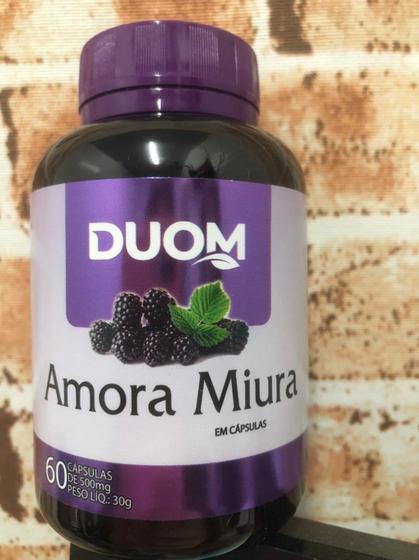 Amora miura-60caps de 500mg cada, duom - Fitoterápicos - Magazine Luiza