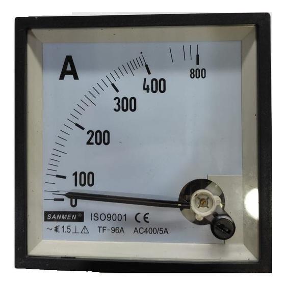 Amperimetro analogico 96x96mm 400/5a - LUKMA - Multímetro - Magazine Luiza