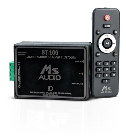 Amplificador Bluetooth Bt-100 Som Ambiente 100w Teto Embutir - Ms Audio - Amplificador de ...