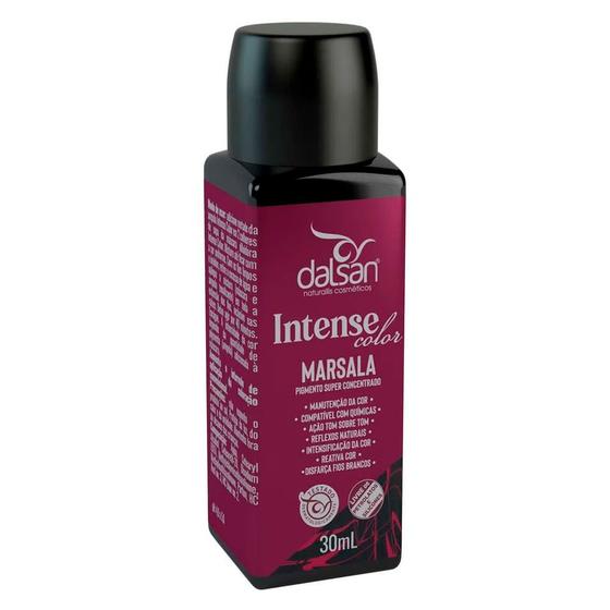 Ampola Capilar Dalsan Intense Color Marsala 30ml - Ampola Capilar ...