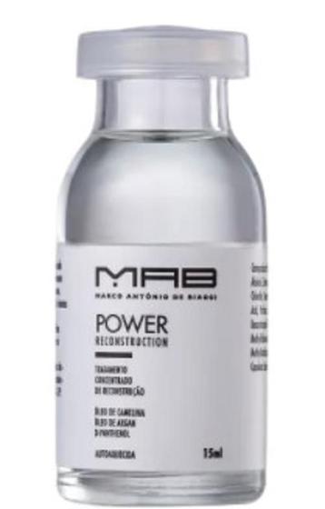 Ampola Power Reconstruction 15 Ml - Mab - Ampola Capilar - Magazine Luiza
