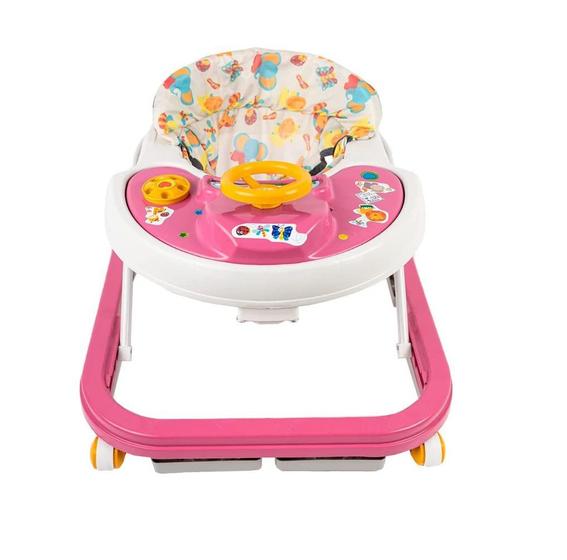 Andador Bebê Sonoro Rosa até 13kg Styll Baby - Andador Infantil ...