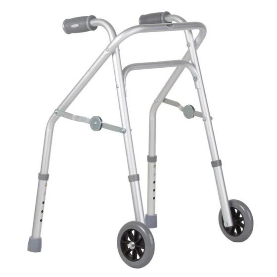 Andador Triangular Infantil 2 Rodas de Alumínio Mercur - Andador ...