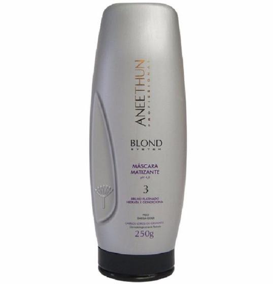 Aneethun Mascara Matizante Blond System 250g - Máscara Capilar ...