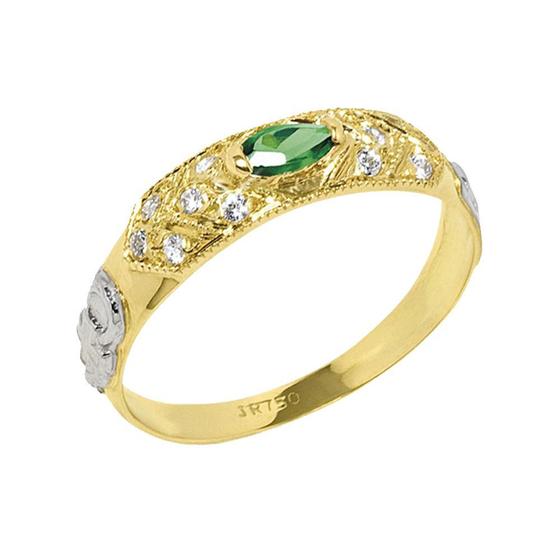 Anel de Formatura em Ouro 18k - DITALIA - Anel - Magazine Luiza