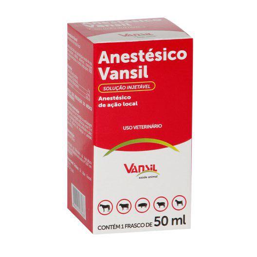 Anestésico - Vansil - Material Médico e Hospitalar - Magazine Luiza