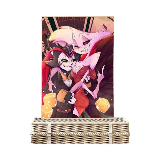 Angel Dust Alastor Hazbin Hotel Adesivo Autoadesivo À Prova D'água Para ...