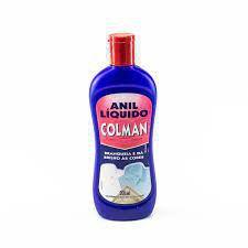 Anil Líquido Colman 200 ml - Tira Manchas - Magazine Luiza