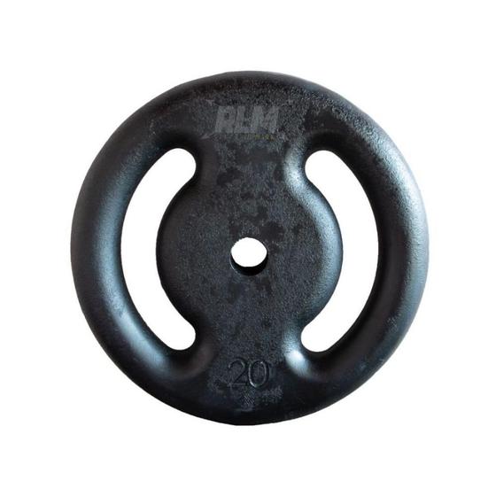 Anilha de Ferro Fundido Pintada - 20 Kg - BOX INGÁ - Anilha - Magazine ...