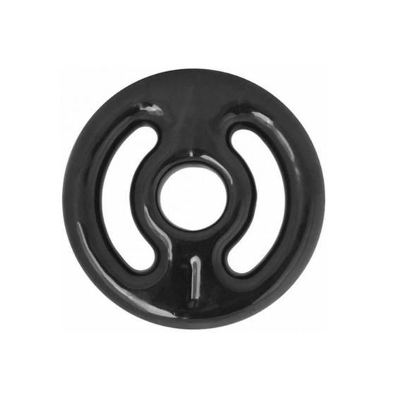Anilha Emborrachada 1 Kg - Preta - BOX INGÁ - Anilha - Magazine Luiza