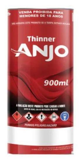 Anjo Thinner 2750 900 Ml Diluente Solvente Original - Solvente de Tinta ...