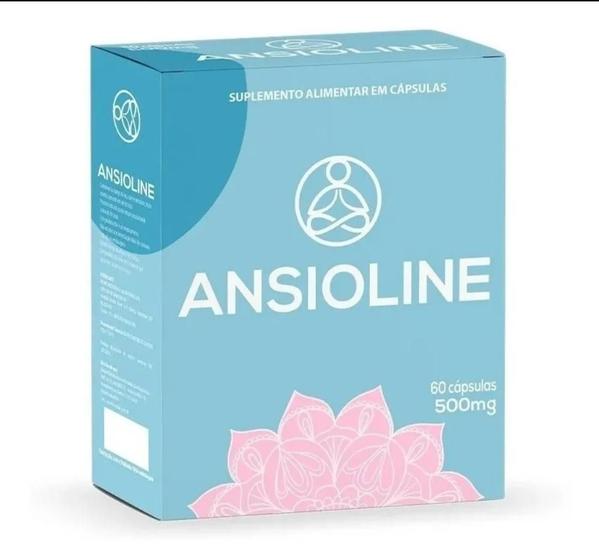 Ansioline C/60 Cáps Calmante Natural Ansiedade Original - MUWIZ ...