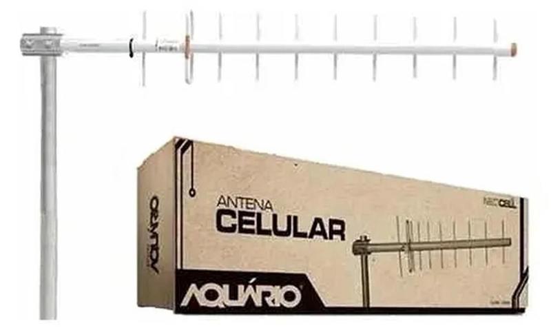 Antena Celular Externa 850 MHz 3G com 20 dBi Aquário CF-820 - Antena ...