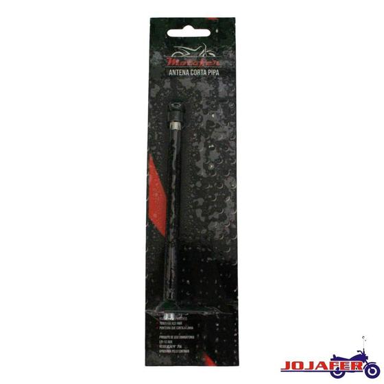 Antena Corta Pipa 6 Estágios de Retrovisor Preta MF6A Motofer/Jojafer ...