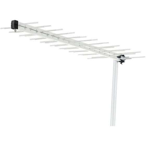 Antena Digital Externa LOG para TV HDTV/UHF/4K 16DBI 40 Elementos LU-40 ...
