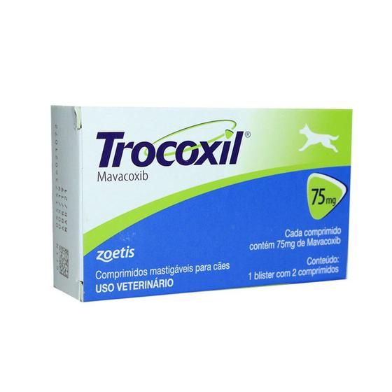 Anti-Inflamatório Para Cachorro Trocoxil 75mg - Zoetis - Anti ...