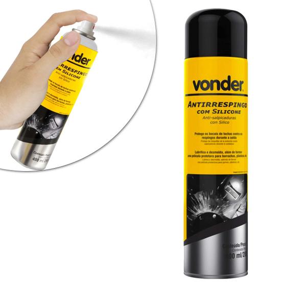 Anti Respingo de Solda Spray Vonder com Silicone Lata 400ml ...