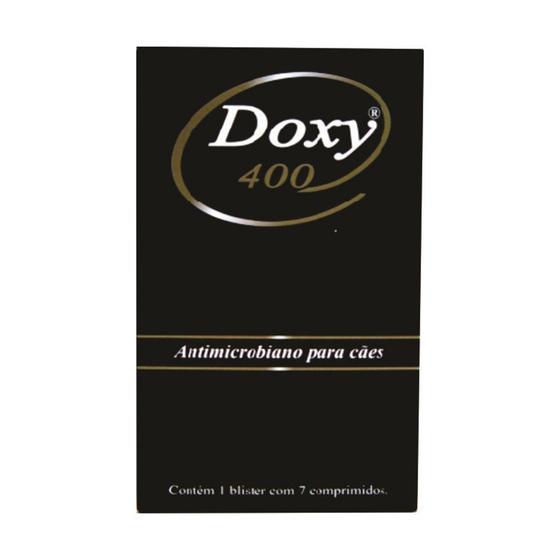 Antimicrobiano Doxy 400 Cepav com 7 comprimidos - Antibiótico ...