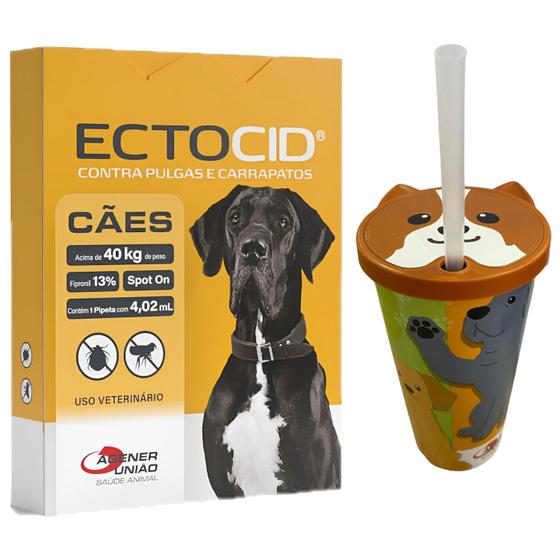 Antipulga e Carrapato Ectocid Agener União Anti Coceira Pulga ...