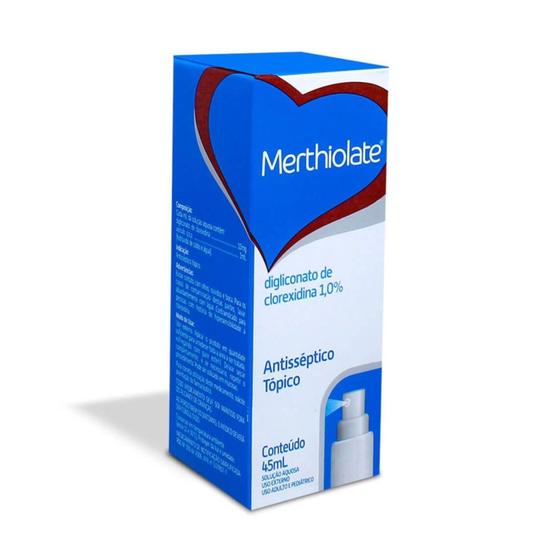 Antisseptico Merthiolate Spray 45ml - Acessórios para Primeiros ...