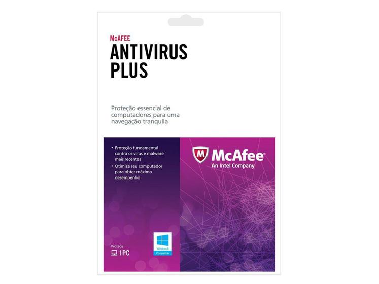 Antivírus Plus Activation Card - McAfee - Software - Magazine Luiza