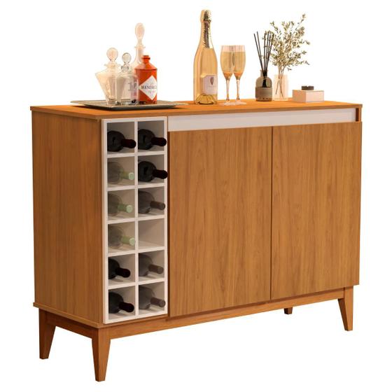 Aparador 2 Portas Monaco Buffet Porta Sala Jantar Cozinha - Home A.S ...