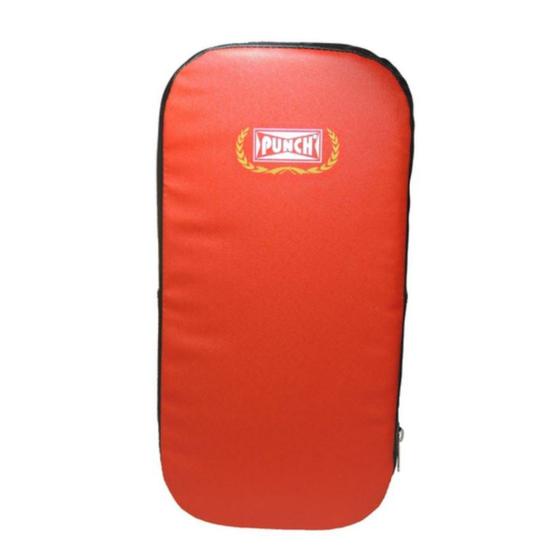 Aparador Chute Punch Reto Preto Vermelho Leve Lona Dupla Muay Thai ...