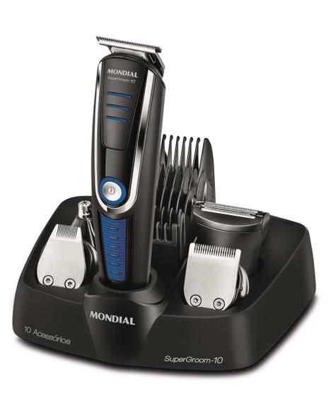 Aparador de pelos do corpo mondial bg-03 6w 10 em 1 - Aparador de Pelos, Barba e Cabelo ...