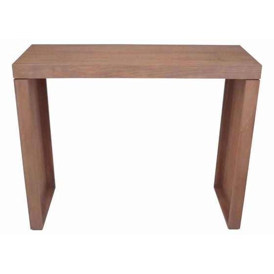 Aparador em U Madeira Pinus Elliotti Mesa Apoio Lateral 80x100x38cm ...