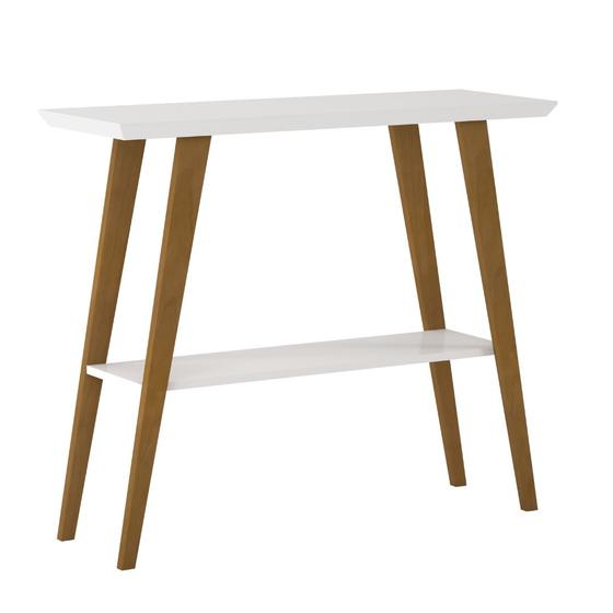 Aparador Monaco MDF Pé Alto em Pinus 2 Prateleiras Funcional - Simple ...