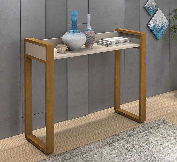 Aparador Sala Bancada New Pes em Madeira Macica - Quality Móveis - Aparador - Magazine Luiza