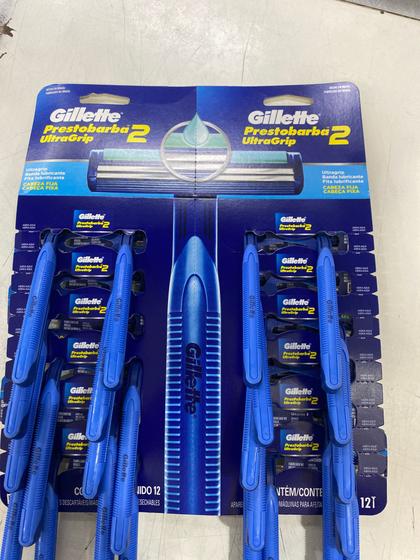Aparelho Barbear Prestobarba Ultragrip Fixo Gillette C/24 - PROCTER ...