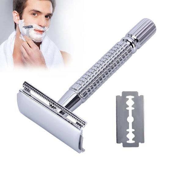Aparelho Barbear Retrô Clássico Antigo Barbeador Para Barbearia + 1 ...