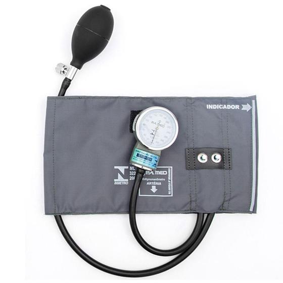 Aparelho De Pressão Adulto Nylon Botão Pa Med Pa2001 Cinza - Pamed ...