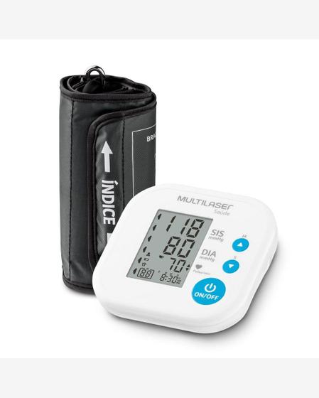 Aparelho de Pressão Arterial Digital de Braço - Multilaser - HC090 ...
