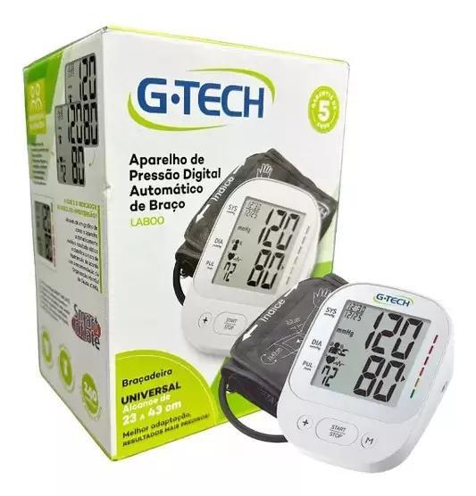 Aparelho De Pressão Digital Braço Gtech Medidor Aferir - G-tech ...
