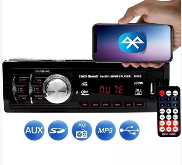 Aparelho De Som Carro Automotivo Bluetooth Pendrive Sd Rádio AUX - 1788 1782 - Som Automotivo ...