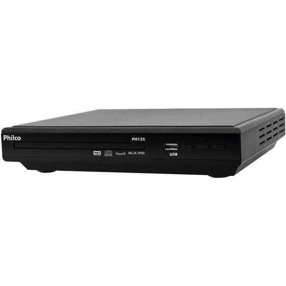 Aparelho Dvd Philco Ph135 Usb Mp3 - Dvd Player - Magazine Luiza